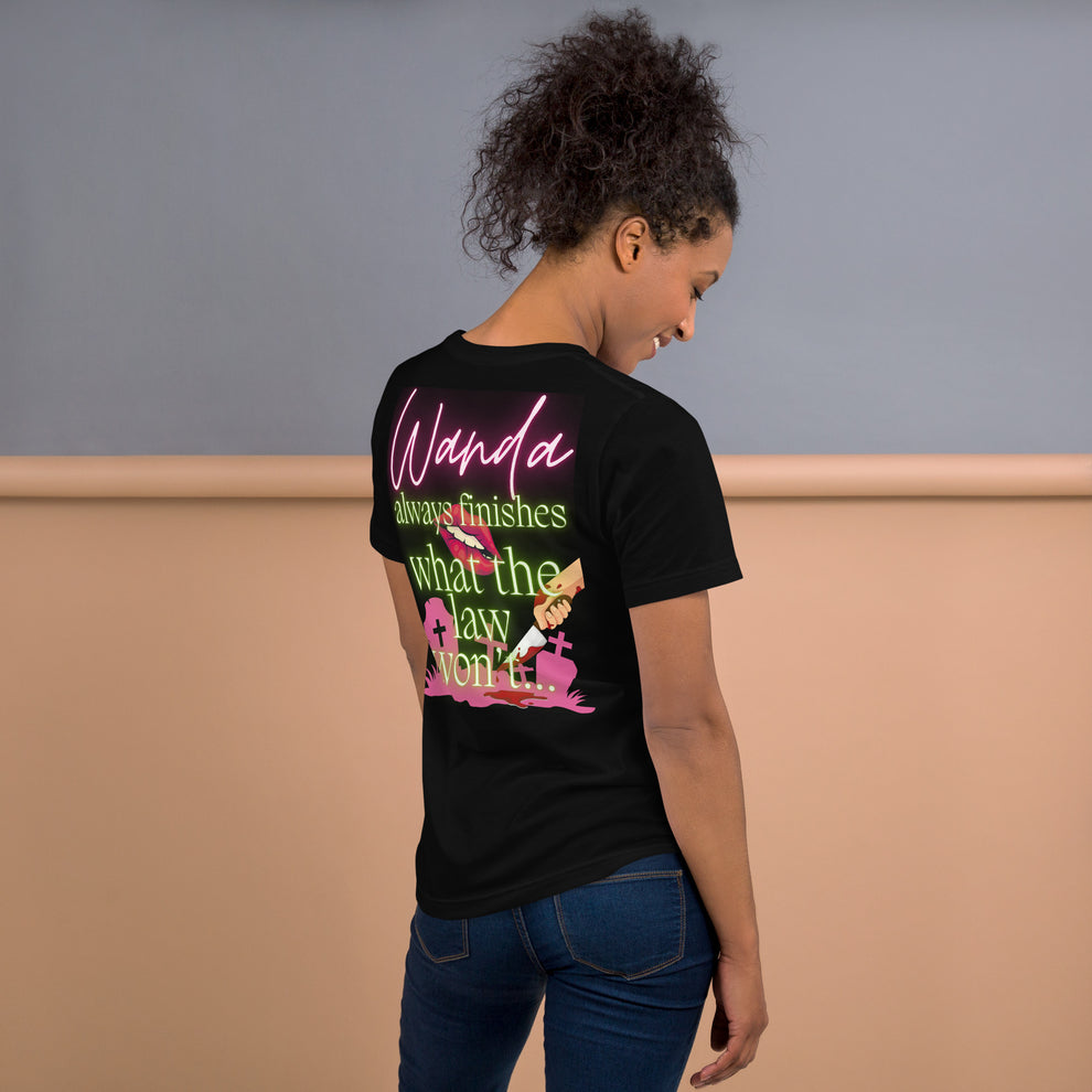 "Wanda's Law"- Hillbilly Crime Neon Justice Tee